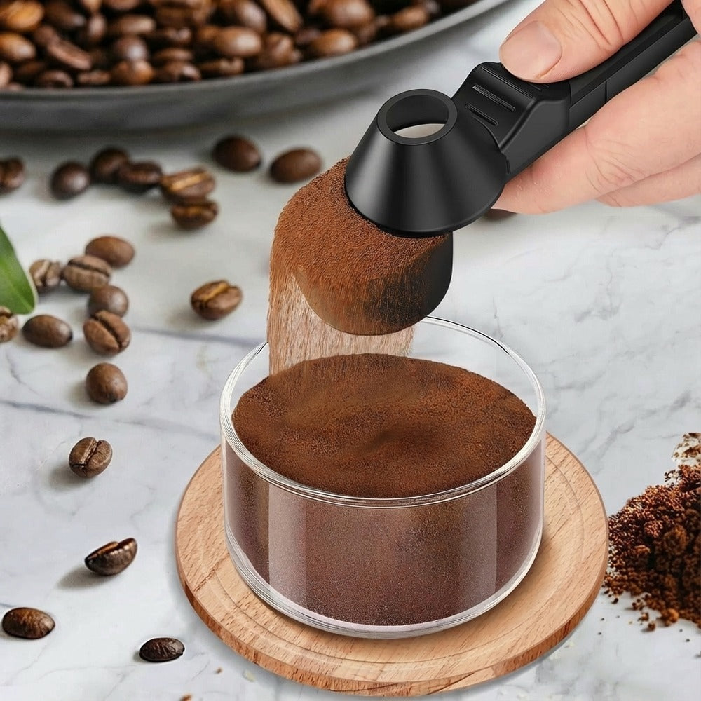 Måttskopa / kaffemått – spillfri dosering – 30 ml, integrerad tratt, a ...